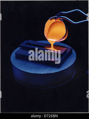 Vitrification, Nuclear Waste Stock Photo - Alamy