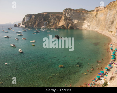 Aerial view of Chiaia di Luna Beach, Ponza Italy Stock Photo - Alamy