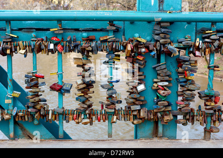Love locks Most Tumski Bridge Wroclaw Poland Stock Photo - Alamy