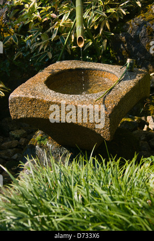 Asia, Japan, Kyoto. Stone Basin Stock Photo - Alamy
