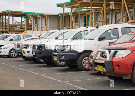 construction site compound in australia Stock Photo - Alamy