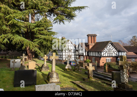 Church Lench village, Worcestershire, England, UK Stock Photo - Alamy