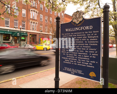 Wallingford Connecticut Center buildings Stock Photo - Alamy