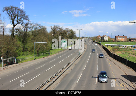 The A316 Country Way at Hanworth England UK Stock Photo - Alamy
