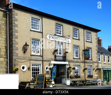 St Agnes Hotel St Agnes village Cornwall County England UK Stock Photo ...