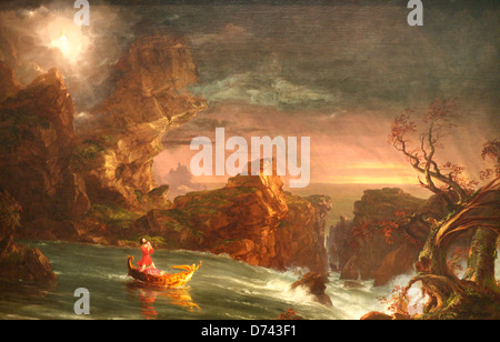 The voyage of life - manhood Stock Photo - Alamy