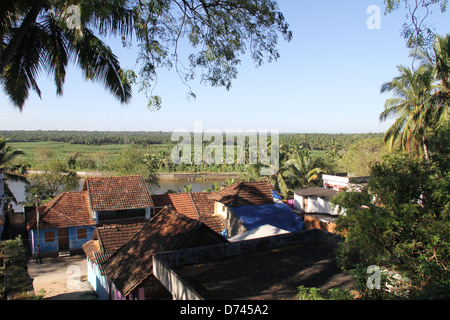 South indian village Stock Photo - Alamy