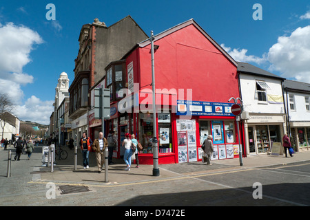 Shops in Swansea City centre Wales UK Stock Photo - Alamy