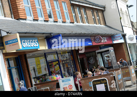 Old High Street and shops, Littlehampton, West Sussex Stock Photo - Alamy