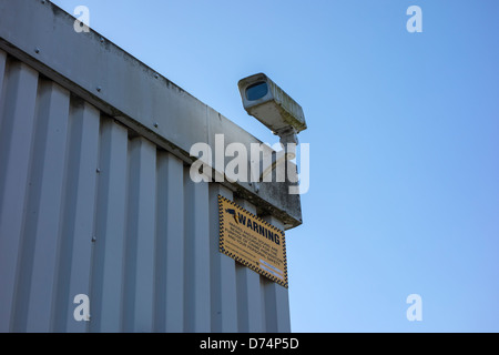 Dirty CCTV security camera Stock Photo - Alamy
