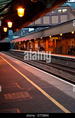 Moor Street Station Railway Platform Lampost's In Birmingham City ...