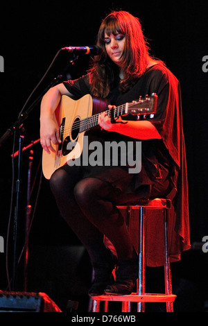 Rumer, aka Sarah Joyce, performs live on stage at the Virgin Mobile Mod ...