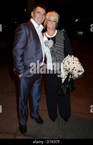 Paddy Doherty and his wife Roseanne outside the ITV studios London ...