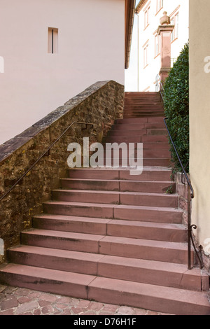 Sandstone Wall, Wertheim, Baden-Wurttemberg, Germany Stock Photo - Alamy
