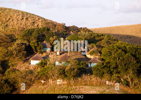 Xhosa Village at Wild Coast, Mbotyi, Eastern Cap, South Africa Stock ...