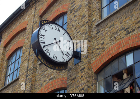 Wall clock at Camden Lock in London, England Stock Photo - Alamy