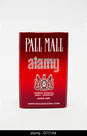 A pack of Pall Mall cigarettes Stock Photo: 56323203 - Alamy