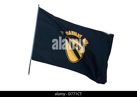 US Army 1st Cavalry Division Flag Stock Photo - Alamy