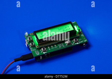 Arduino Computer with additional shield Stock Photo - Alamy