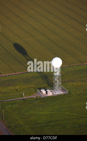 Aerial view NOAA NEXRAD radar Stock Photo - Alamy