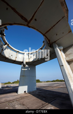 Remnants Launch Pedestal at Launch Complex 34 Cape Canaveral Air Force ...