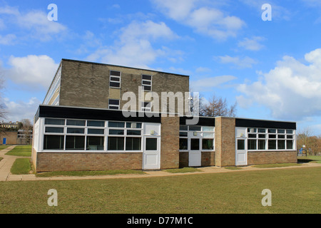 Exterior of secondary school building, Scarborough, England Stock Photo ...
