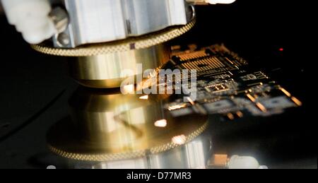 A high-precision laser from LPKF Laser & Electronics cuts extremely ...