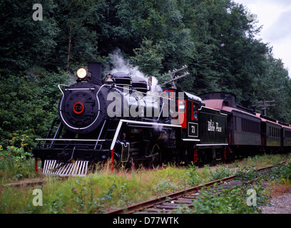Steam engine number 73 White Pass Yukon Route narrow gauge railroad ...