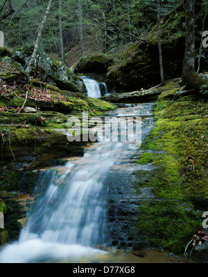 Waterfalls on Indian Creek Ponca Wilderness Buffalo National River ...