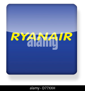 Ryanair logo as an app icon. Clipping path included Stock Photo - Alamy