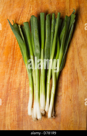 Fresh spring onions Stock Photo - Alamy