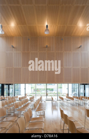 School assembly hall Stock Photo - Alamy