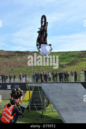 Monster Trails Bike Ken Block's GYMKHANA World Tour at Calder Park ...