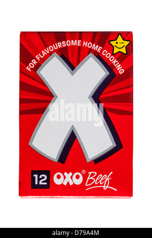 oxo beef cubes box product logo flavour cooking flavor pack packet ...