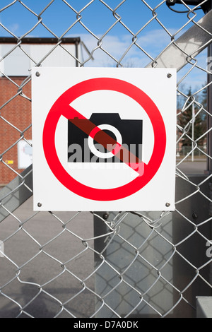 no photography - sign Stock Photo - Alamy