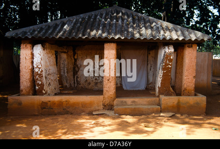 Africa Benin Ouidah Python Temple Reptile Snakes Stock Photo - Alamy
