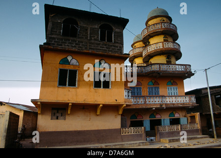 central mosque (orignally church) porto novo benin Stock Photo - Alamy
