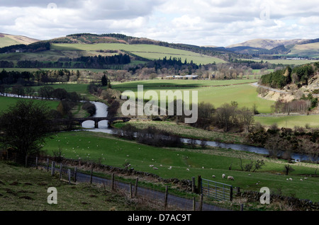 Panorama of Peebles, Scotland, UK Stock Photo - Alamy