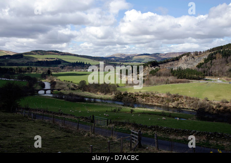 Panorama of Peebles, Scotland, UK Stock Photo - Alamy