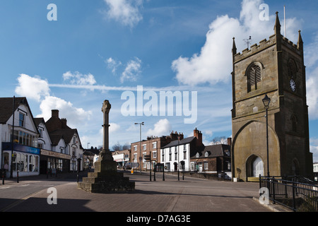 The Clock Tower, Coleford, Forest of Dean, Gloucestershire Stock Photo ...