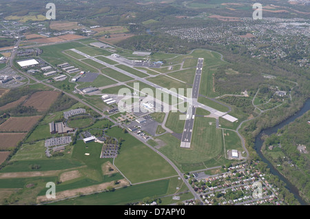Aerial view of Reading Airport, Pennsylvania Stock Photo - Alamy