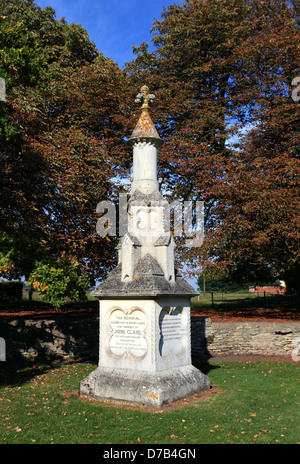 The John Clare memorial ( peoples poet ), Helpston village ...