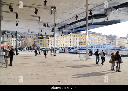 Norman Foster Canopy on Quai des Belges Vieux Port Marseille Bouche-du ...