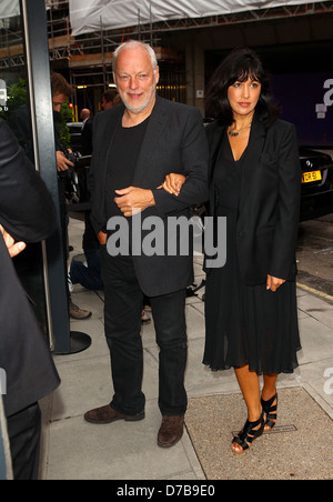 David Gilmour and Polly Samson attend the Nordoff & Robbins O2 Silver ...