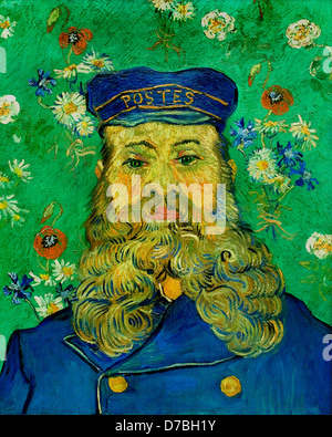 Portrait of Joseph Roulin, portrait drawing by Vincent van Gogh, 1888 ...