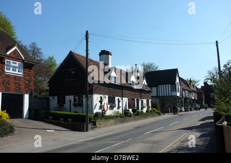 Otford High street, Otford, Kent, England, UK Stock Photo - Alamy