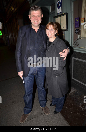 Brendan O'Connor & wife Sarah Caden, at Gavin Friday's Dublin show at ...