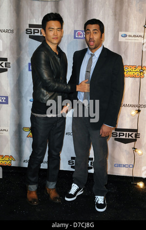 John Cho and Kal Penn at the 2011 Spike TV's Scream Awards held at ...
