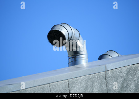 The stream of fresh air acts from a roof Stock Photo - Alamy