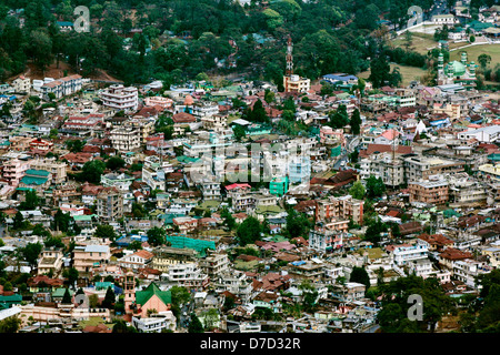 View of Shillong city ; Shillong ; Meghalaya ; India Stock Photo ...